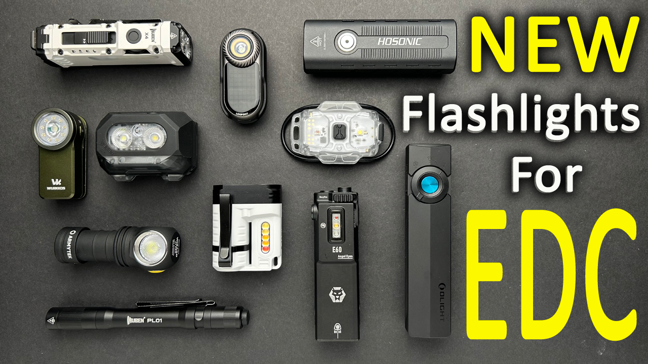 The 10 Most UNUSUAL EDC Flashlights of 2025? | Full Reviews, Thermal ...
